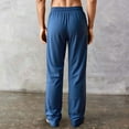 CUZIBR Men'S Pants Elastic Waist Hook And Loop Loose Fit Relaxed ...