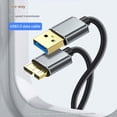 YIEMEEN Multiple Length USB 3.0 To MicroB Data Cable For Desktop Or ...