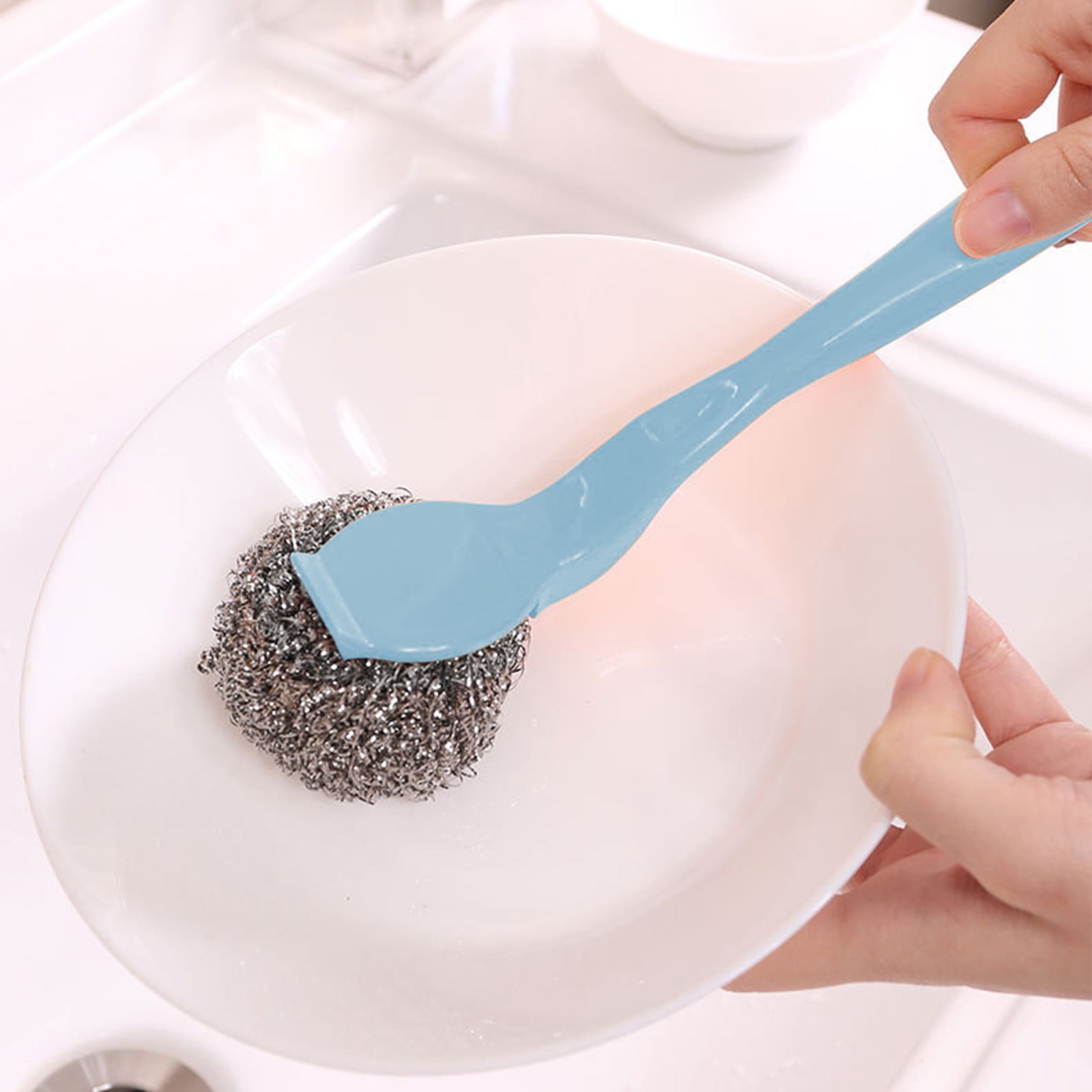 Click here for Rkstn A Brush Stainless Steel Sponges Scourer Pot... prices