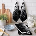 2 Pack Chandelier Kitchen Towels Decorative Dish Towel Sets Absorbent ...
