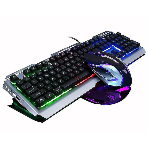 Gamedias V1 Rgb Backlit Wired Gaming Keyboard Computer Keyboard Mice ...