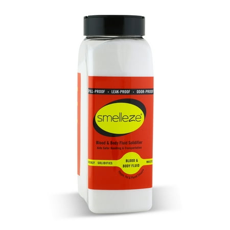 SMELLEZE Blood & Body Fluid Clean Up Super Absorbent, Solidifier ...