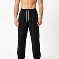 2026 Summer Quick Dry Pants for Men Elastic Waist Drawstring Trousers ...