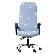3 Size Stretchy Computer/Office Chair Cover with Zipper (Large, Black ...