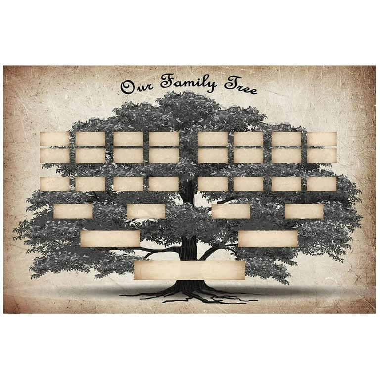 Fillable Family Tree