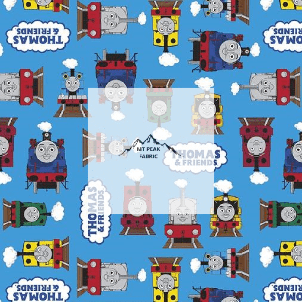 Thomas the Train Cotton Fabric - Walmart.com