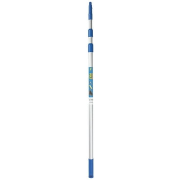 Opti-Loc Aluminum Extension Pole, 13ft, Two Sections, Green/Silver ...