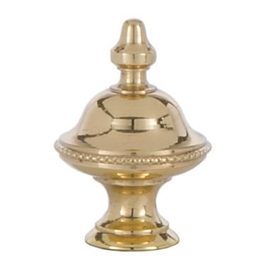 Creative HobbiesÂ® ELY505 Solid Brass Finial for Lamp Shades 1 Inch ...
