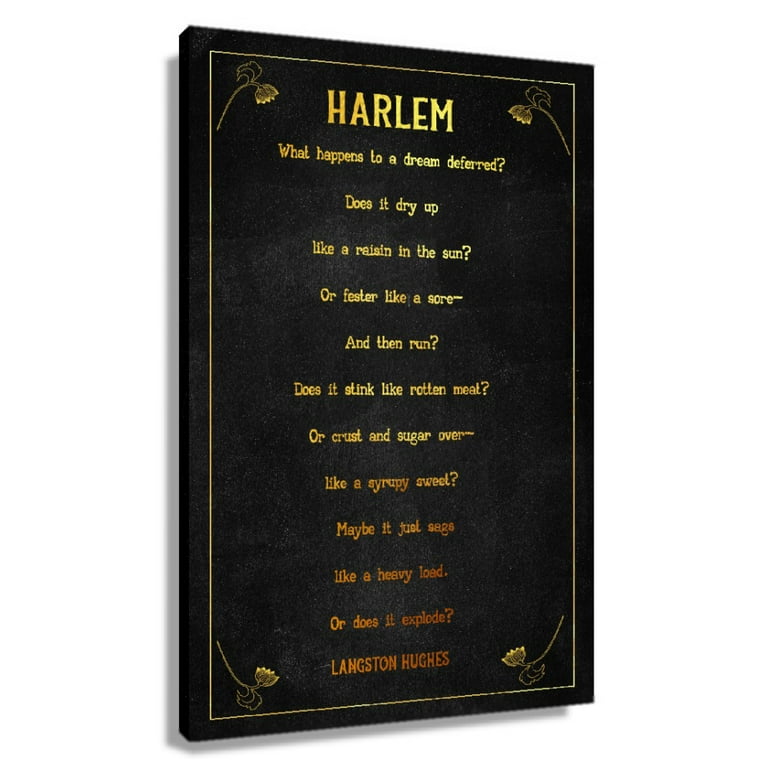 Harlem Poem Quotes