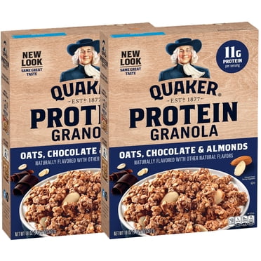 Quaker Simply Granola Oats, Honey, Raisins and Almonds, 2 pk./34.5 oz ...