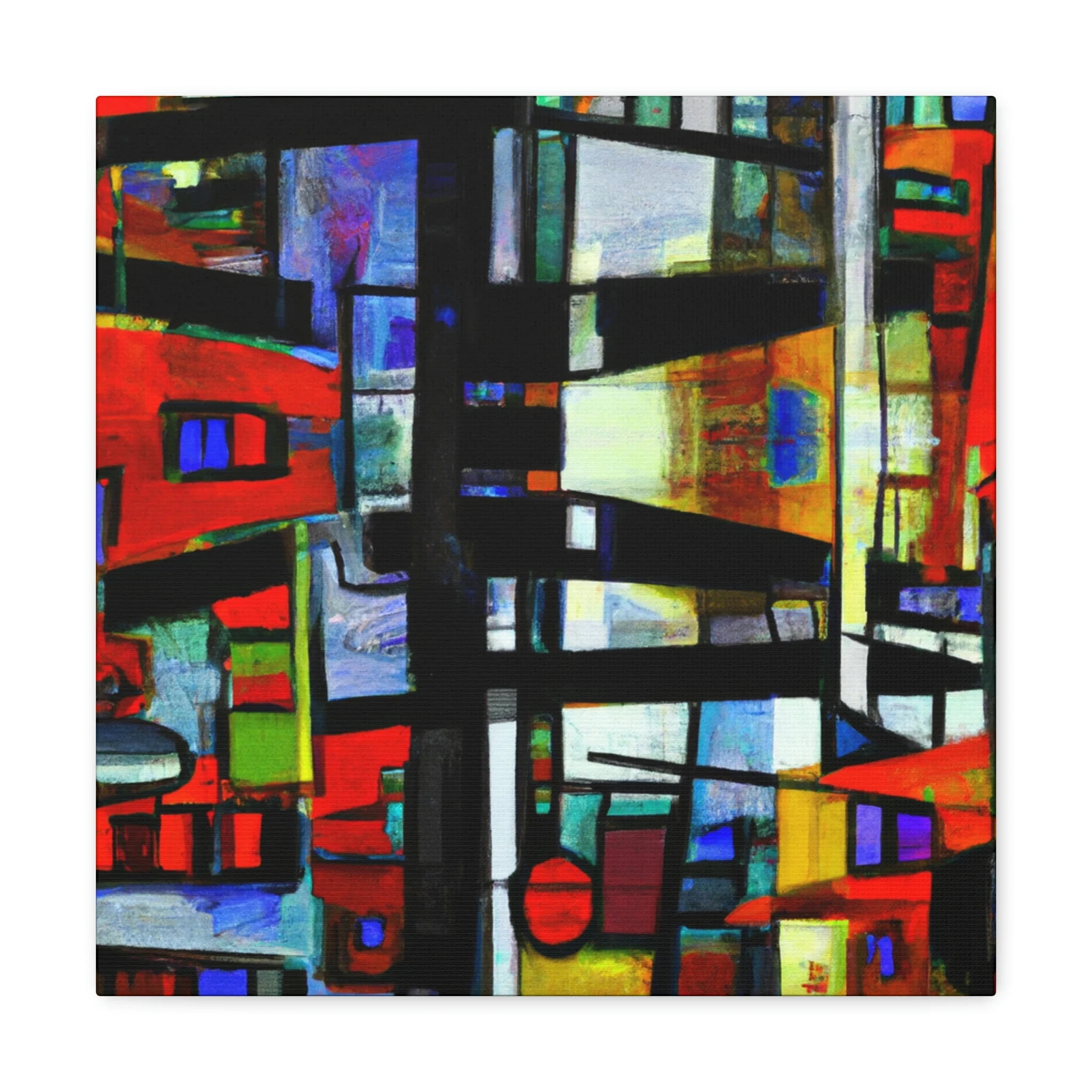 Global Expressionism Form - Canvas - Walmart.com