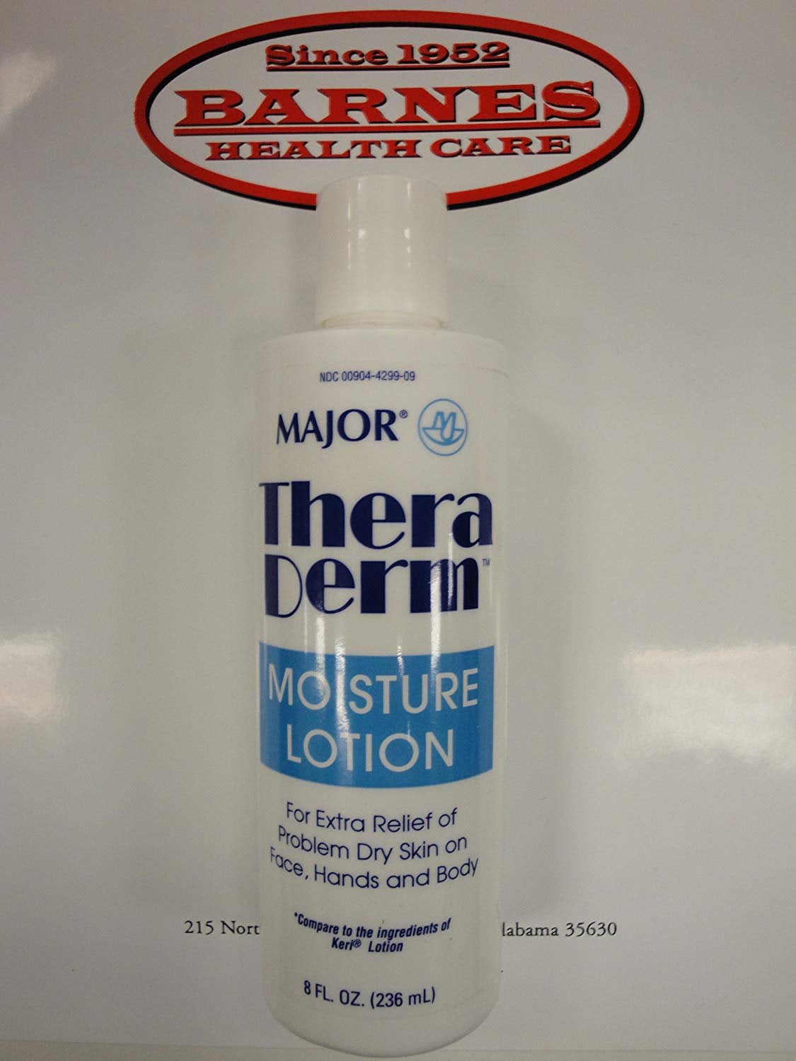 Major Thera Derm Moisture Lotion for Dry Skin, White, 8 Fl. Oz ...