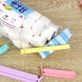 Colorful Leak Proof Snacks Bag Clamps 12/16Pcs Effective Storage Clip ...