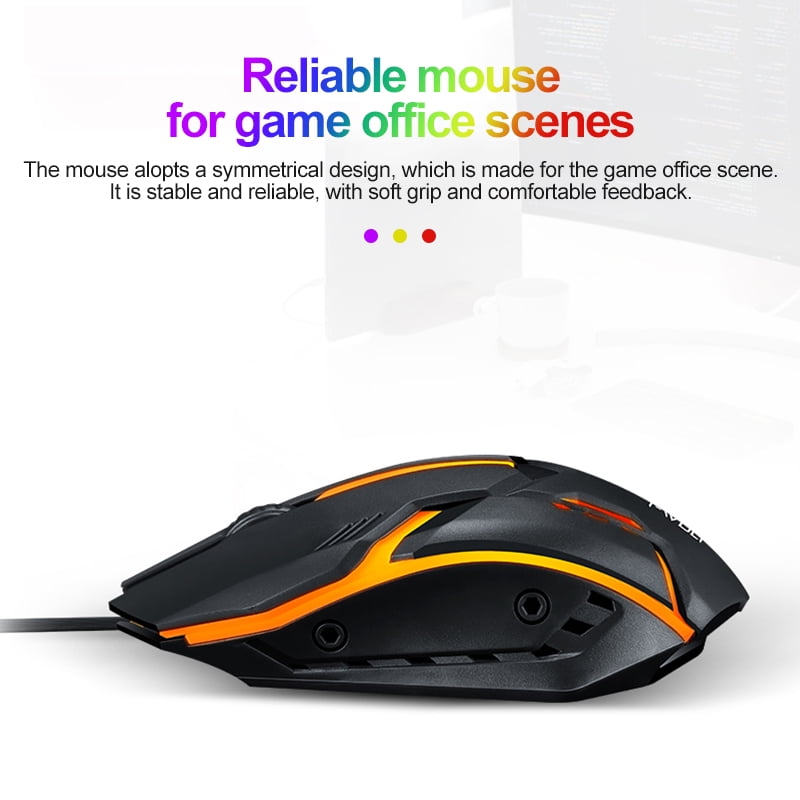 Buy VICTEC Wired Gaming Mouse & Mechanical Feel Gaming Keyboard Set ...