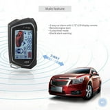 EASYGUARD EC201-M9 2 Way Car Alarm System with 1.73 inch Big LCD Pager Display Remote Starter ...