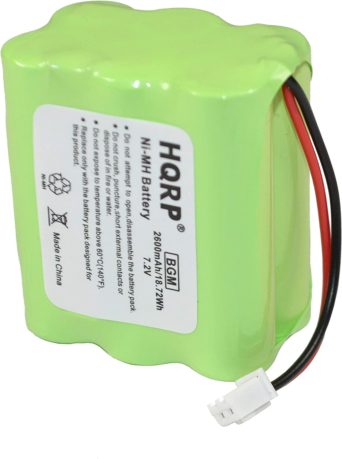 HQRP Backup Battery for 2gig BATT1X BATT2X BATT1 GC2 2GIG-CNTRL2 2GIG ...