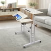 MoNiBloom Ergonomic Sit-Stand Desk, Adjustable Height, Rolling Laptop ...