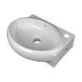 Renovators Supply Carlingwood Corner Wall Mounted Bathroom Sink 17 ...