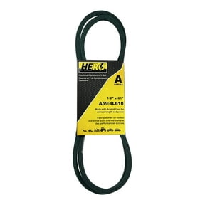 HERO® 1/2 inch x 71 inch Aramid Kevlar Lawn Mower Belt Replacement For ...