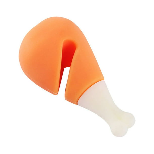 EGNMCR Chicken Drumstick Shaped Pot Lid Overflow Preventer Overflow ...