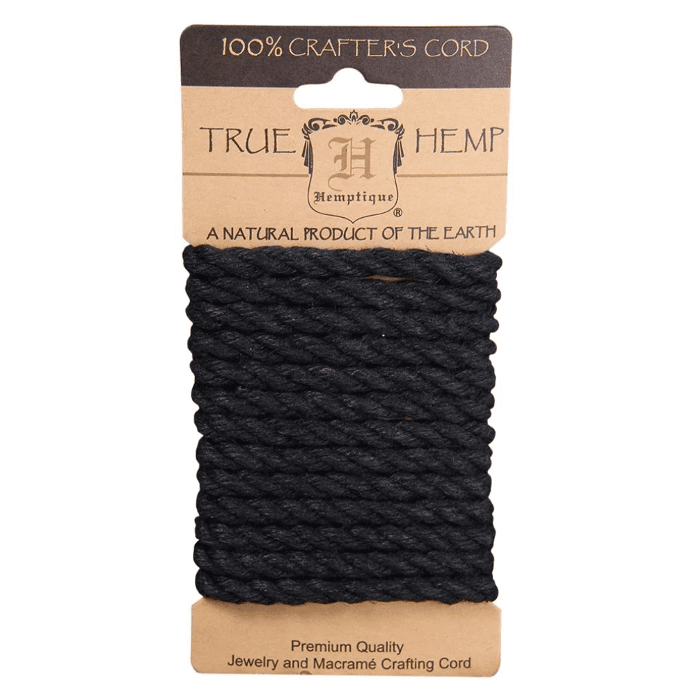 Hemptique 6mm Hemp Twisted Rope Cards for Arts & Crafts - Walmart.com