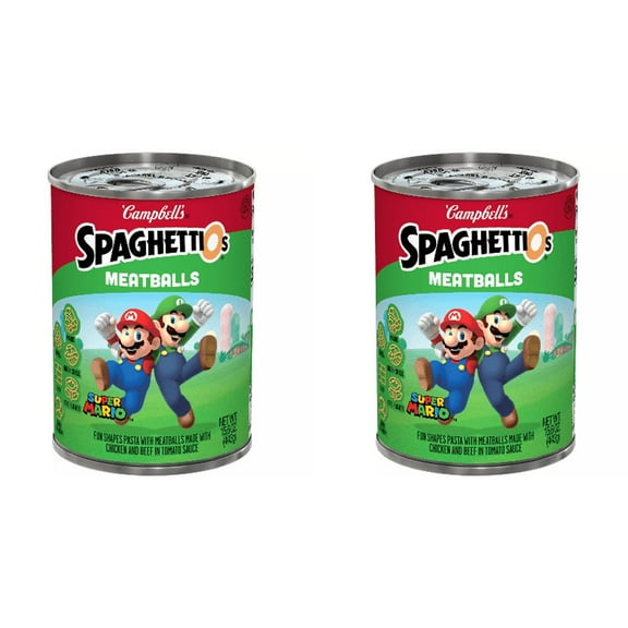 Campbell's Spaghettios with Meatballs (Pack of 5) - Walmart.com