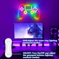 Gamer Neon Sign, Controller Gamepad Gaming Neon Light Sign for Gamer ...