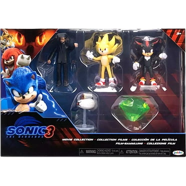 Sonic the Hedgehog 4" Figure Set - 3pk Toy New With Tag - Walmart.com