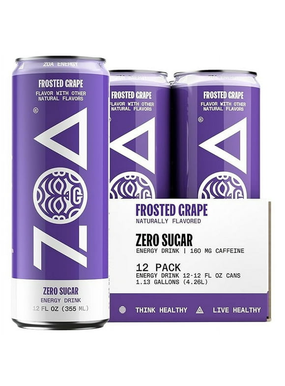 ZOA Energy Drinks in Energy Drinks - Walmart.com
