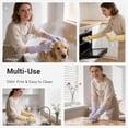2 Pair Nitrile Dishwashing Cleaning Gloves,with Cotton Flocked Liner ...