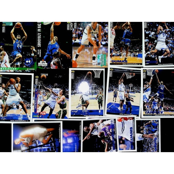 1995-96 UD Collector's Choice Dallas Mavericks Team Set 15 Cards ...