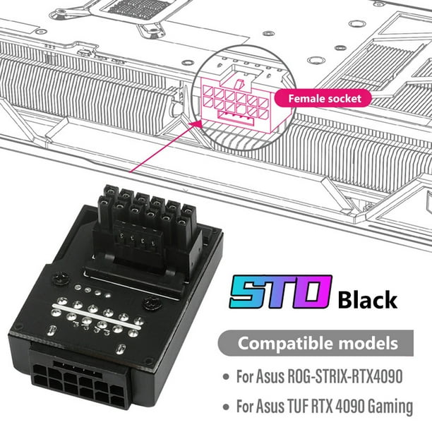 ATX3.0 Power Connector 450W for RTX 4090 4080 4070 Ti 3090 Graphics Card | Bodega Aurrera en línea