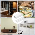 6Set Plastic Sliding Door Track, 3.28Ft Sliding Glass Cabinet Window ...