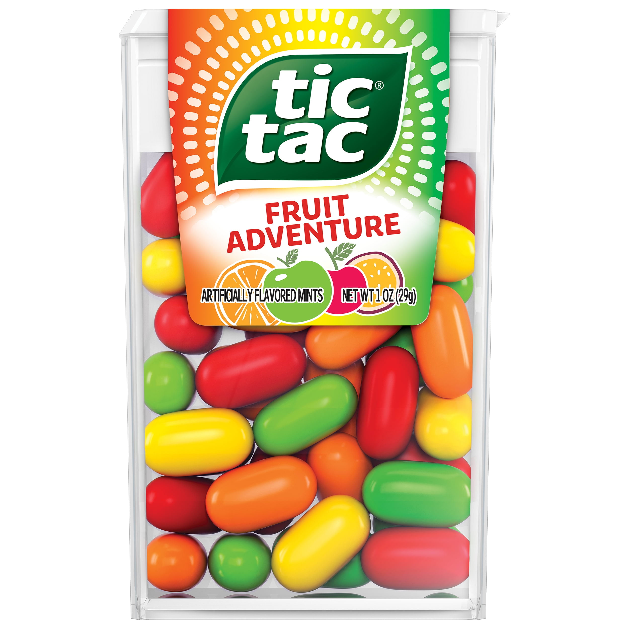 Tic Tac Fruit Adventure Mints, On-The-Go Refreshment, 1 oz, Single Pack ...