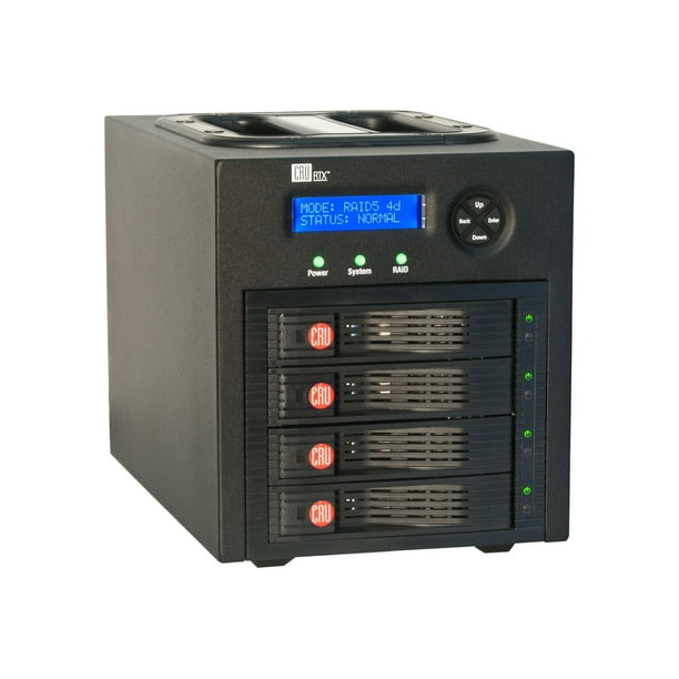 CRU DataPort RTX 430-3QR - Hard drive array - 4 bays (SATA-600) - HDD 0 ...
