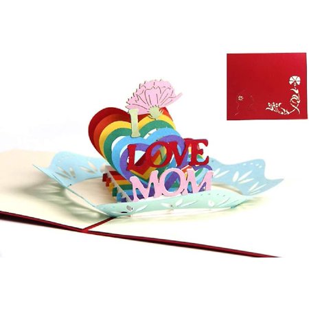 Almi 3d Christmas Cards, Pop Up Card Christmas Greeting Card, Envelope ...
