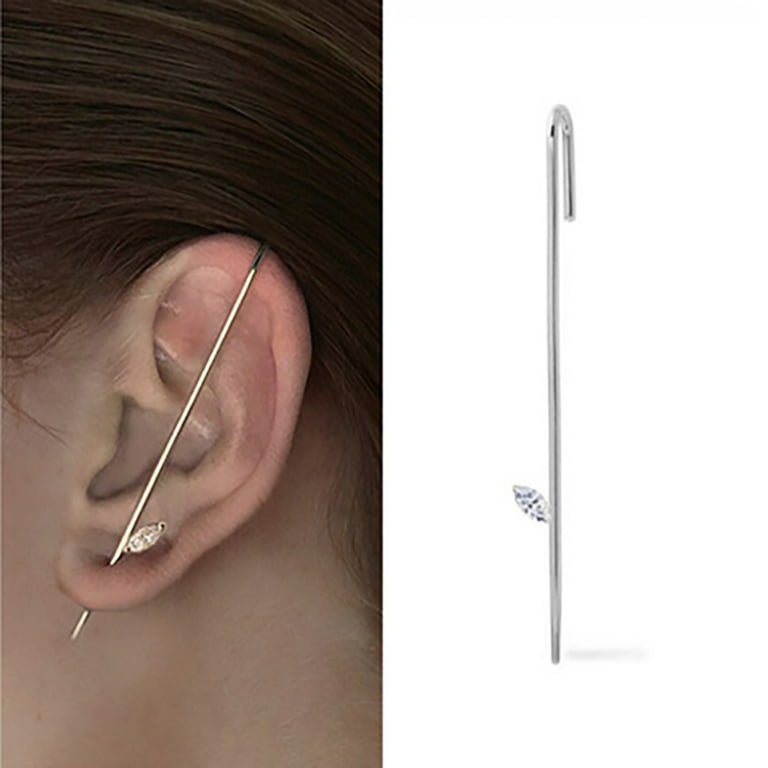 Ear wrap crawler hook earrings walmart store