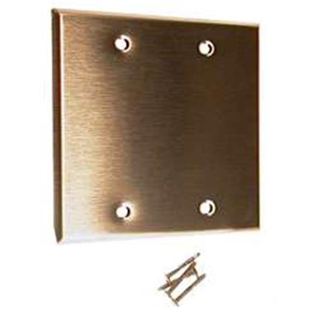 Two Gang Blank Wallplate Cover - Walmart.com
