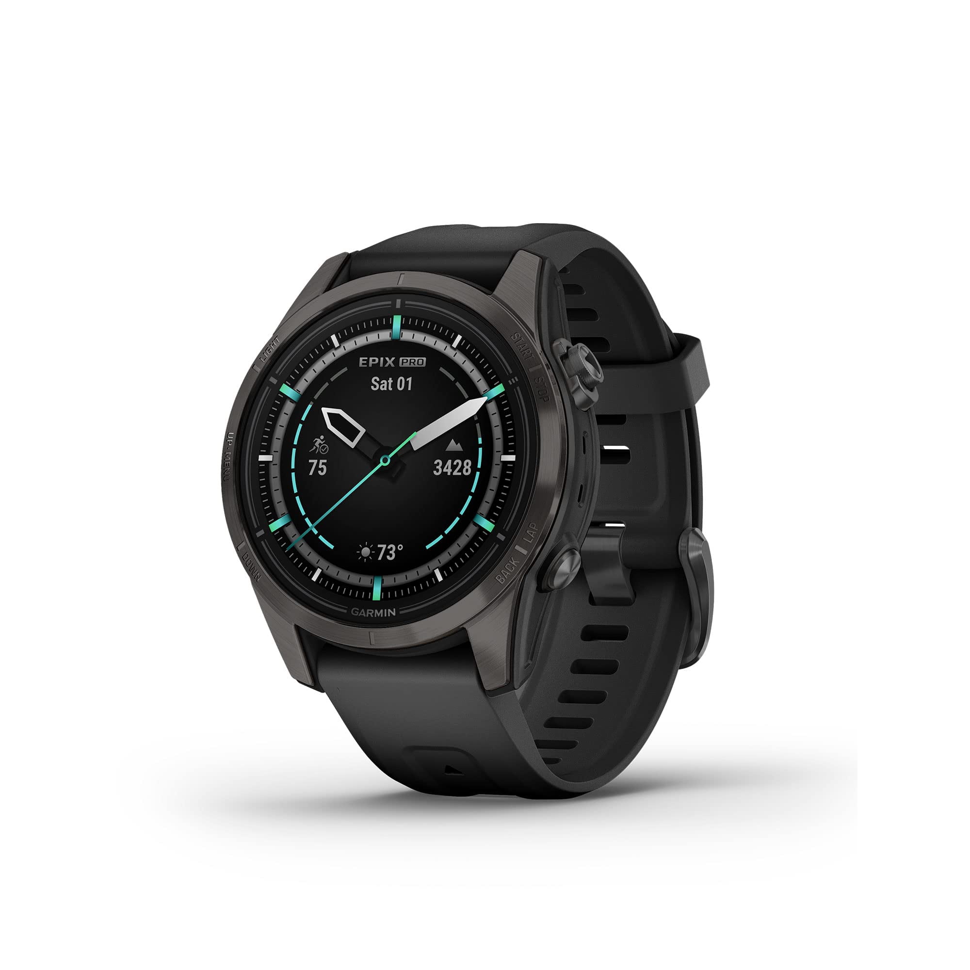 Garmin epix Pro (Gen 2) Sapphire Edition, 42mm, High Performance ...