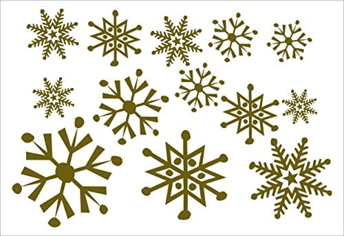 Paper Stickers, Labels & Tags Snowflake Sticker,Snowflake Decal ...