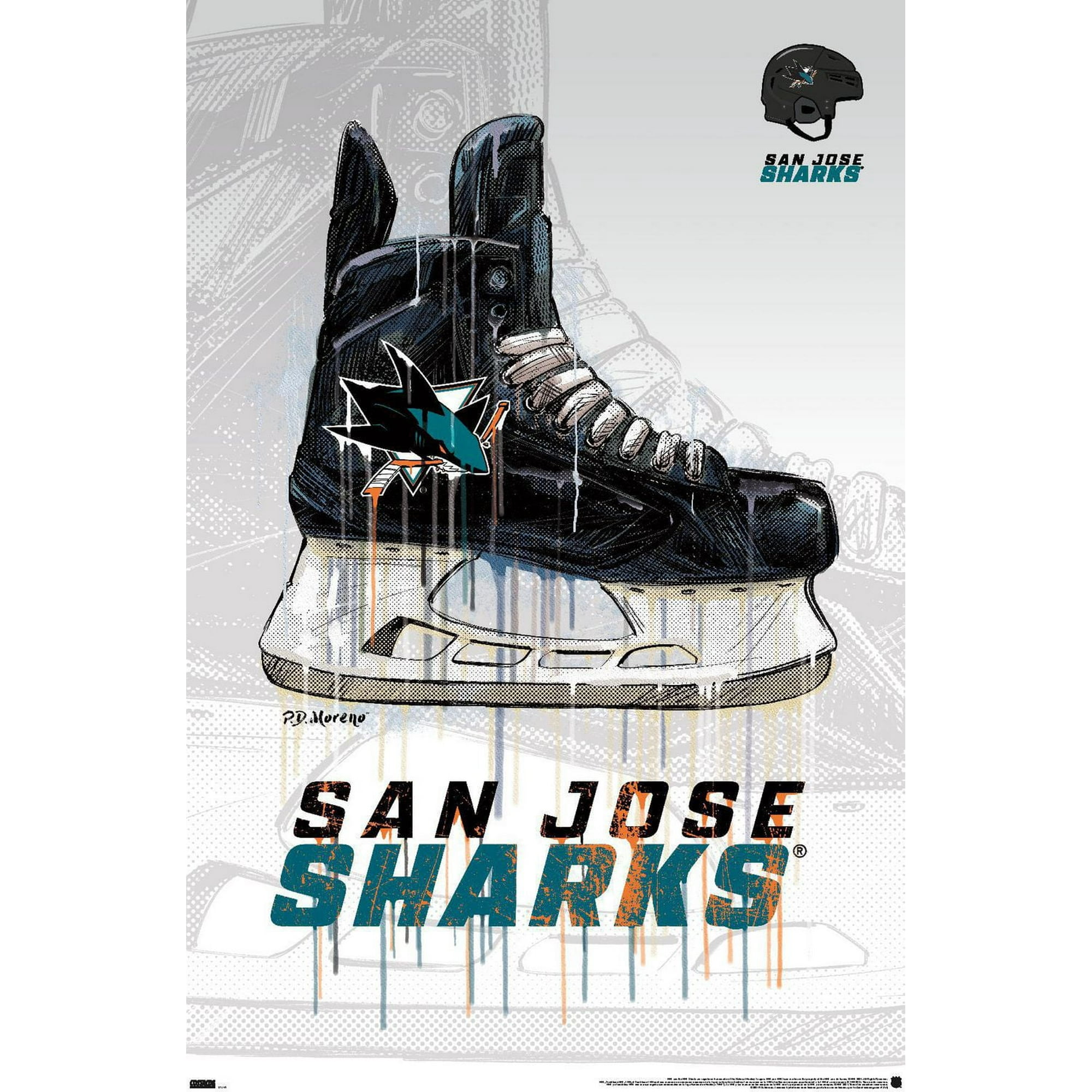 Click here for Trends International Nhl San Jose Sharks - Drip Sk... prices