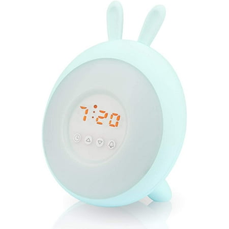 Wake Up Light Alarm Clock LED Bedside Lamp Night Light with Touch ...