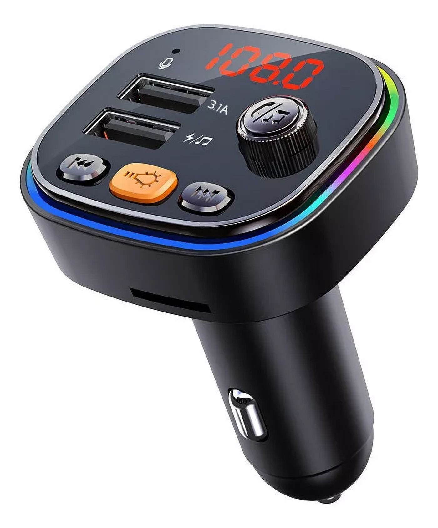 Transmisor Receptor De Adaptador Bluetooth Para Auto Estéreo | Walmart ...