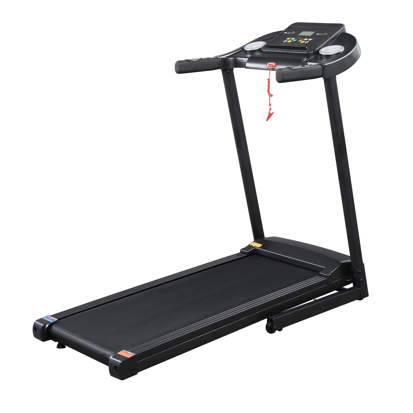 Ktaxon Folding Electric Treadmill, Walking Jogging Home Fitness Machine ...