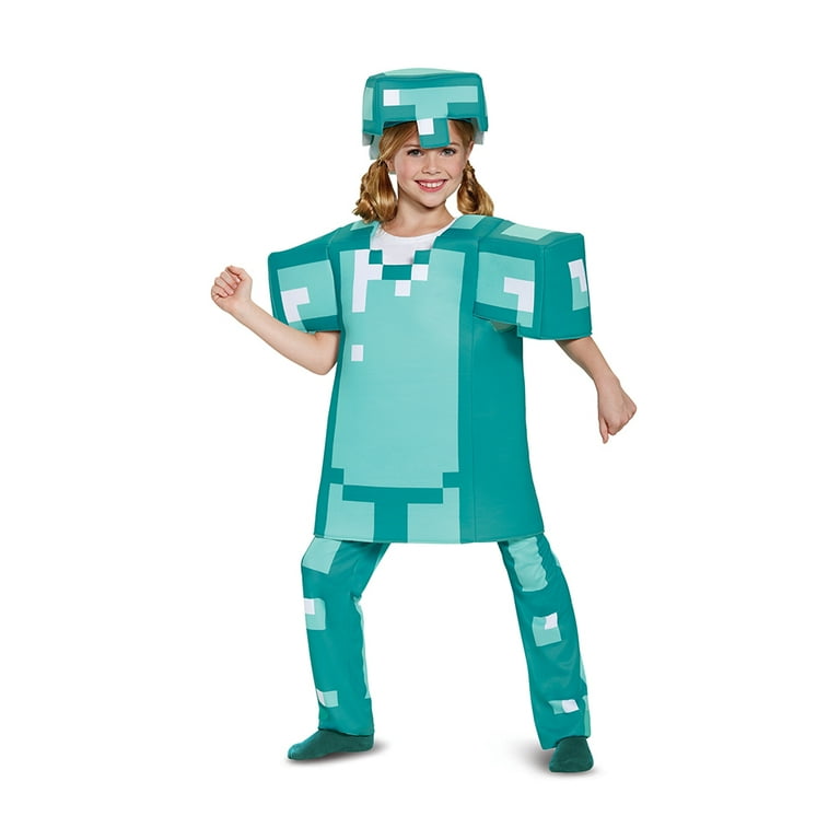 Diamond Armor Minecraft Costume