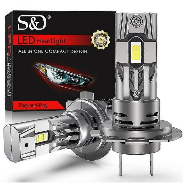 50000LM H7 LED Headlight Bulb 140W Mini Wireless CSP Car Headlamp With ...