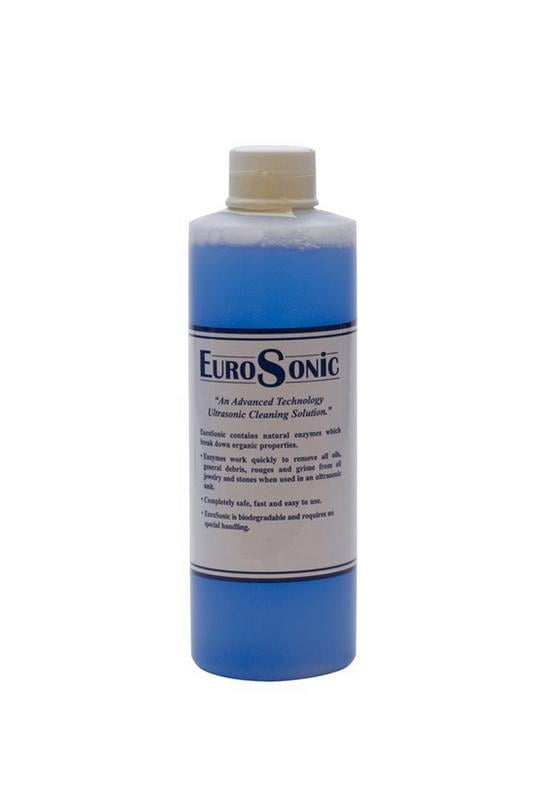 Eurosonic Jewelry Cleaning Solution - 1/2 Pint (Non-Toxic ...
