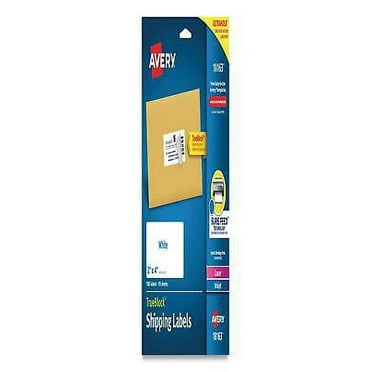 "Glossy White Easy Peel Mailing Labels W/ Sure Feed Technology, Laser ...