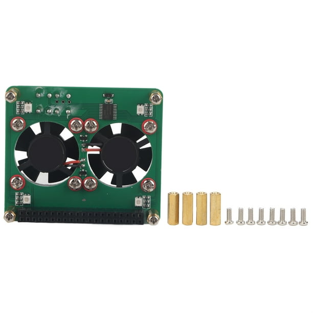 For Raspberry Pi Fan,Dual Cooling Fan Radiator Cooling Fan Cooling ...