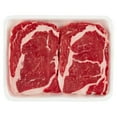 Ribeye Beef Steak, 2 per Tray, Fresh, 1.12 - 2.65 lb - Walmart.com